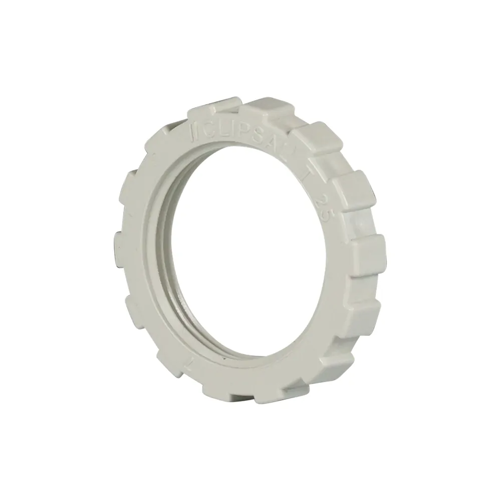 Clipsal 260-25-GY | 25mm Conduit Screwed Lock Ring