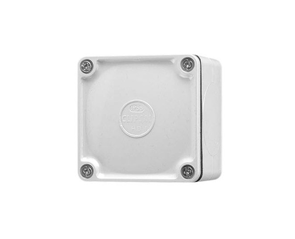 CLIPSAL Adaptable Box 77mm x 77mm x 54mm IP56 Grey | 265-1
