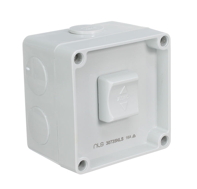 Single Weatherproof Switch 16A 250v (IP56 Rated) | 30735