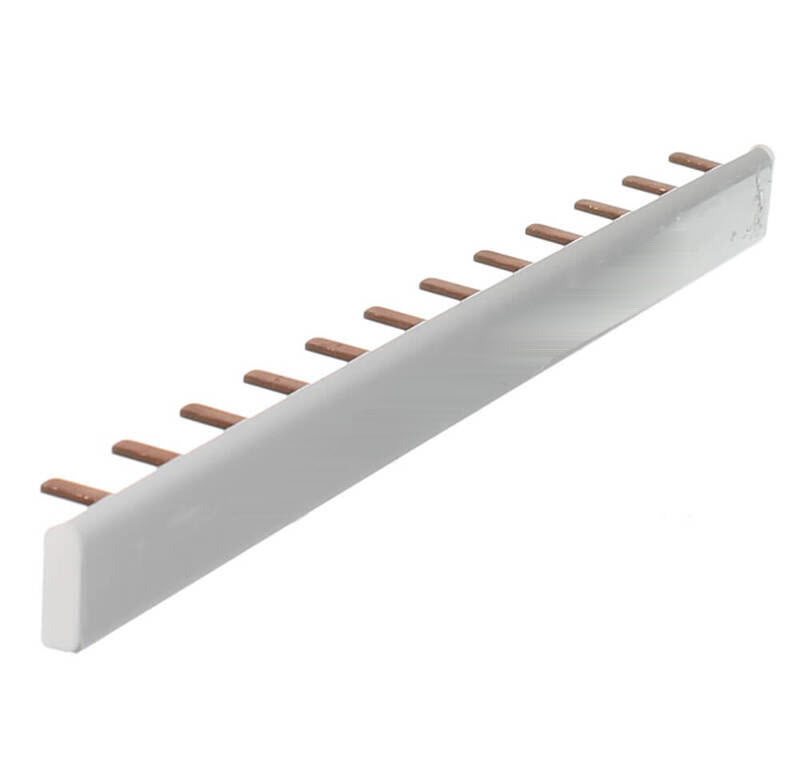 NLS 30807 | 12 Pole Single Phase Pin Type Insulated Busbar 63A 10mm²