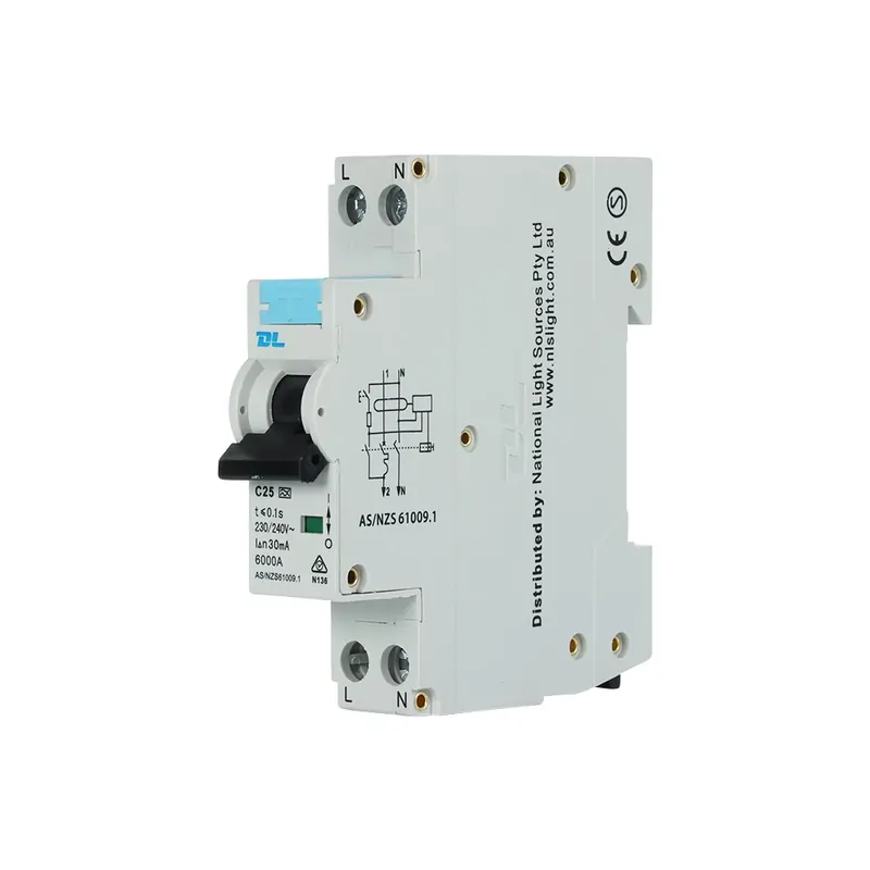 NLS 30859 | 25A RCBO Single Pole 6KA A Type