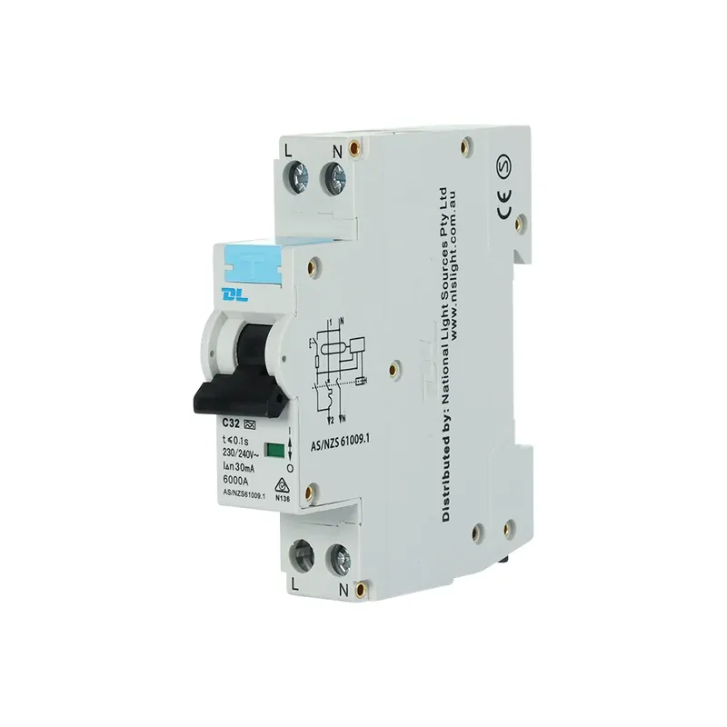 NLS 30860 | 32A RCBO Single Pole 6KA A-type