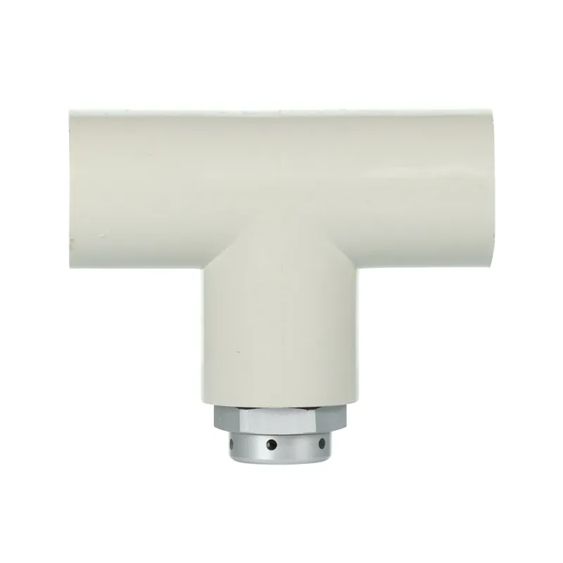 NLS 30869 | 25mm Straight Drain Tee PVC | Grey