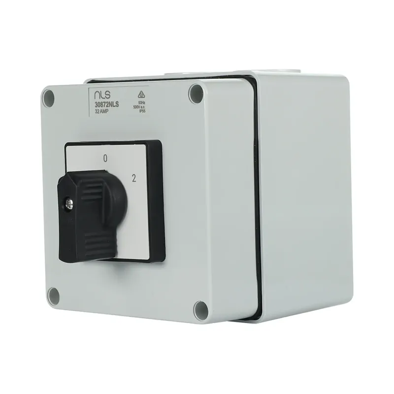 NLS 30872 | Changeover Switch 3 Pole 32Amp Surface Mount Switch 500V | IP55