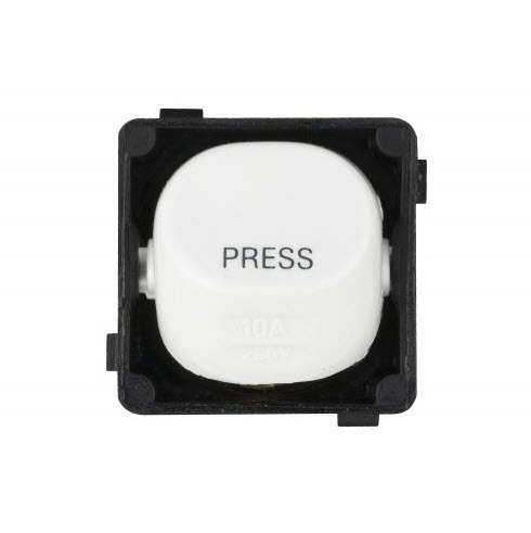 CLIPSAL 30MBPRWE |10Amp BELL PRESS MOMENTARY SPRING RETURN Switch Mech ...