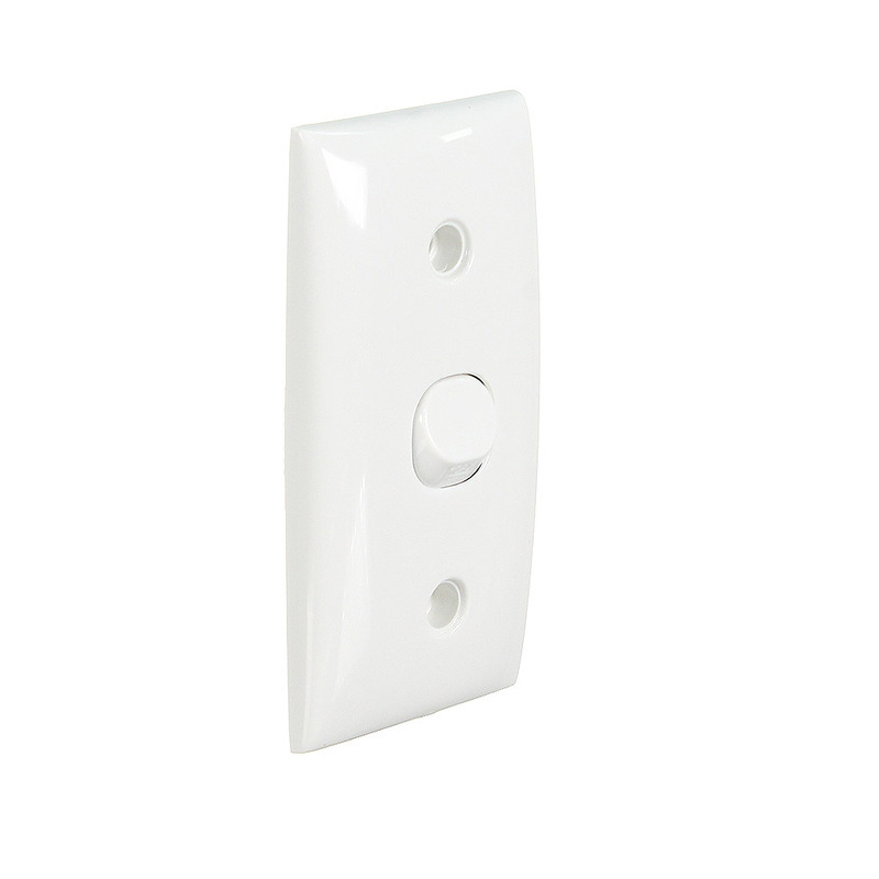 CLIPSAL 31BA-WE | 1 Gang Mid Size Switch 10Amp | Standard Series 31BAWE