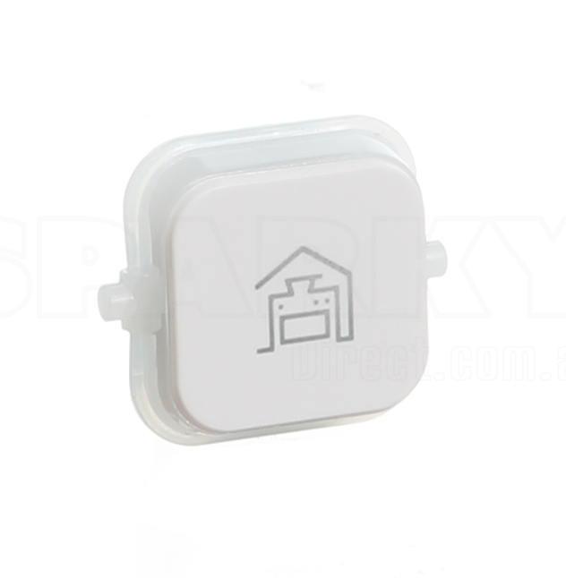 Clipsal Iconic 40KR-VW | Kitchen Dolly Rocker | Vivid White | Single Buy