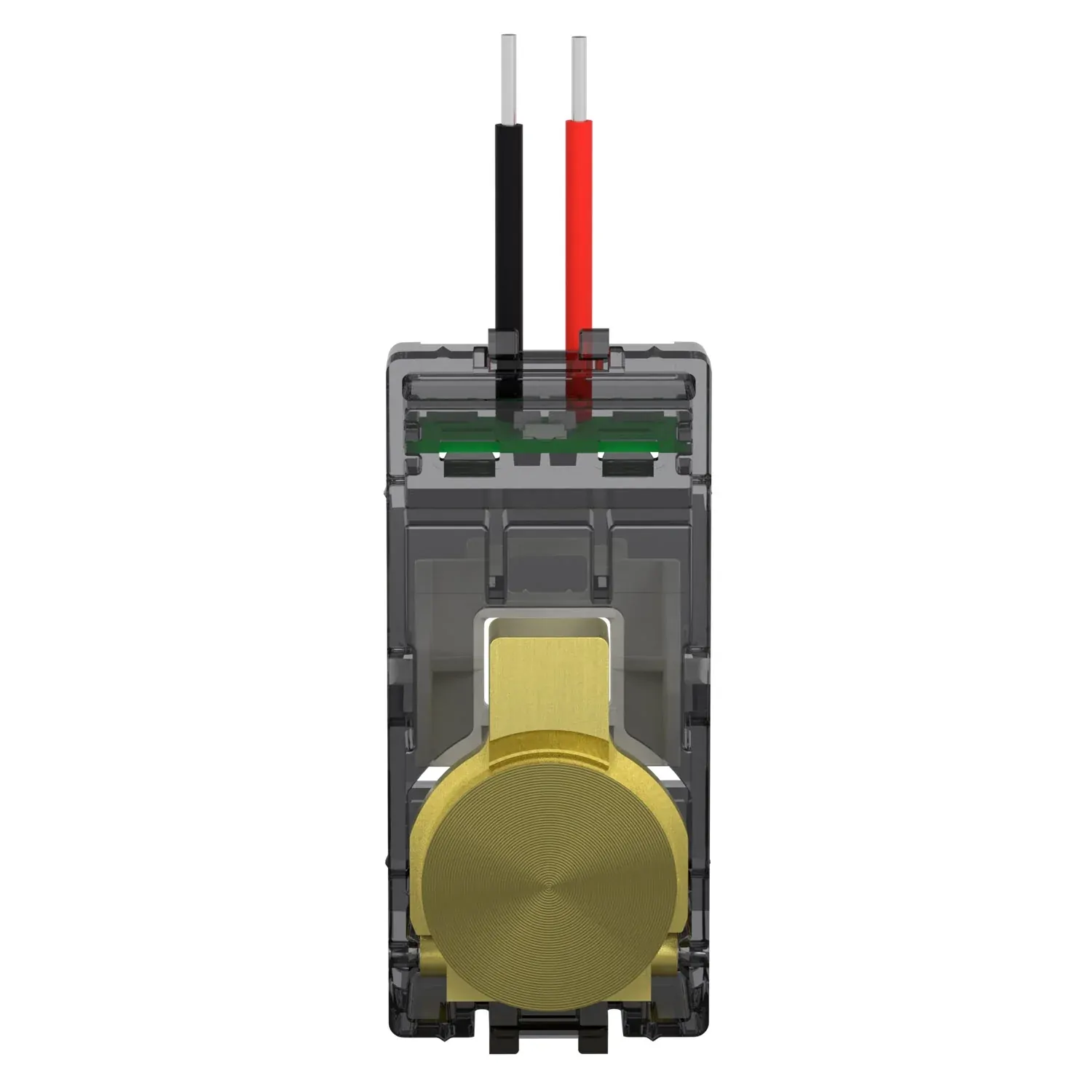 Clipsal 40PA32COOK-BB | Solis COOKER Push Button Adaptor | Brushed Brass