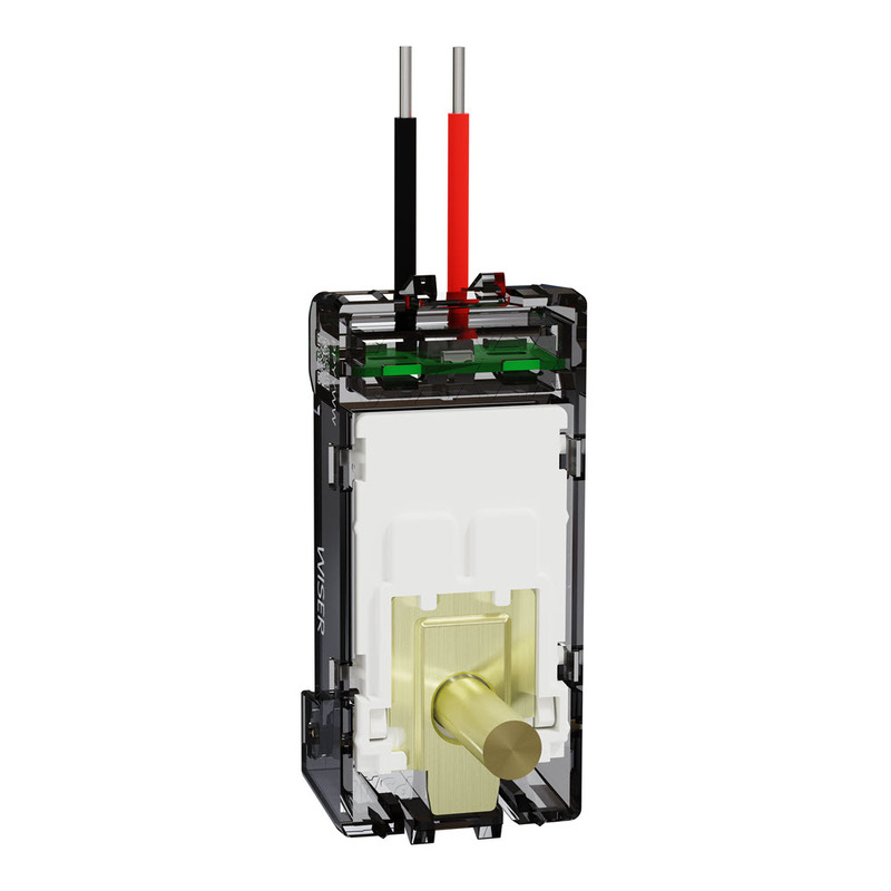 Clipsal 40TWSA-LB | Solis Wiser Toggle Switch Adaptor | Living Brass