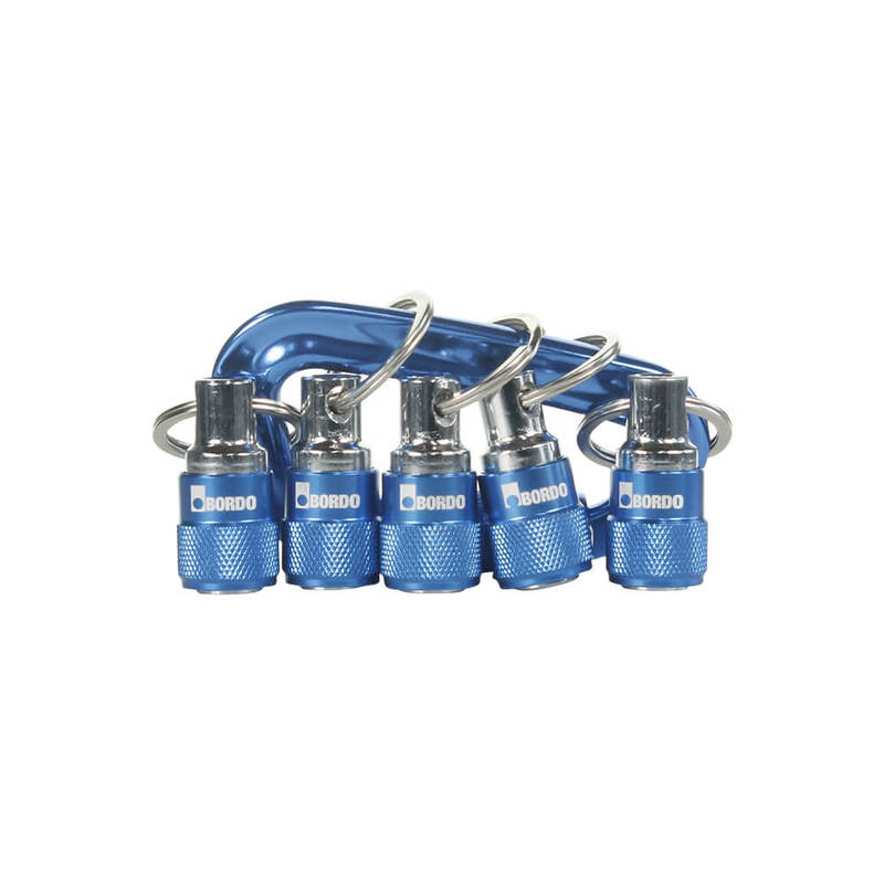 Bordo 5330-1-4QC Carabiner Hex Holder - Easy-Access Tool Organizer