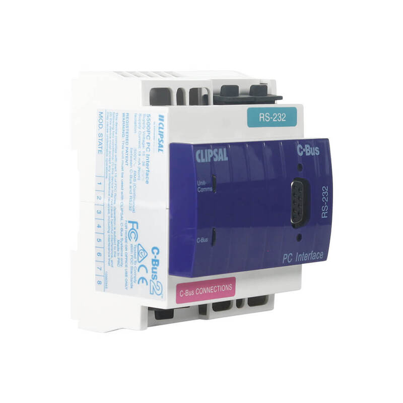 Clipsal Schneider 5500PC C-Bus PC Interface for Network Control