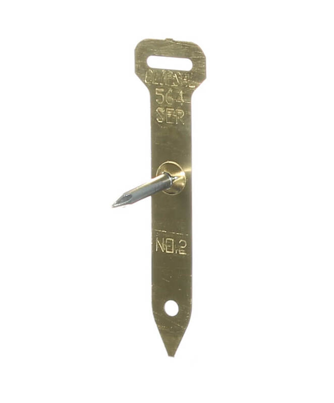 Clipsal 564PC2 | Pin Clips Brass Number 2 (Pack of 200) - Clipsal by ...
