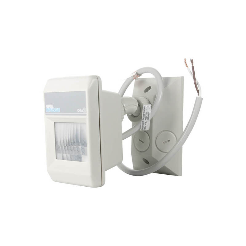 Clipsal 5750WPL-GY Outdoor PIR Motion Sensor for C-Bus Systems - Grey