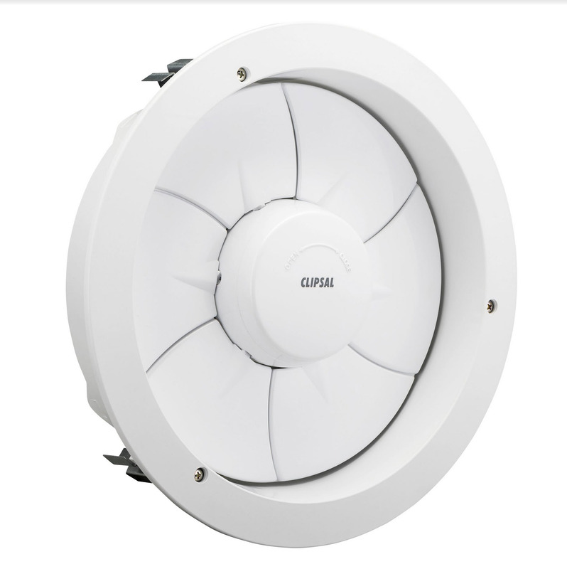 Clipsal Airflow 6220-0N | Performance Ceiling Mounted Exhaust Fan 254mm ...