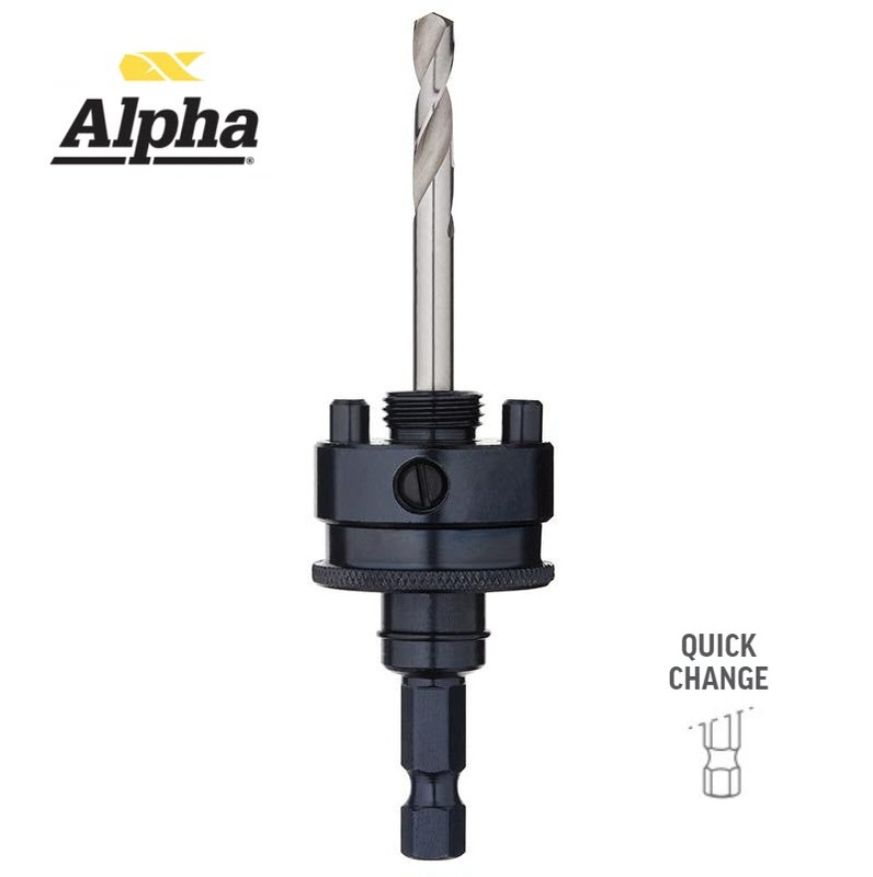 Alpha ARB-3 | Large Quick Release Arbor to suit 32-198mm Holesaws ...