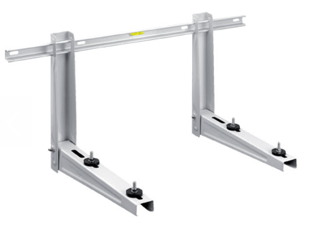 AWBL | Adjustable Wall Bracket 220KG Powder Coated 450mm x 550mm x ...