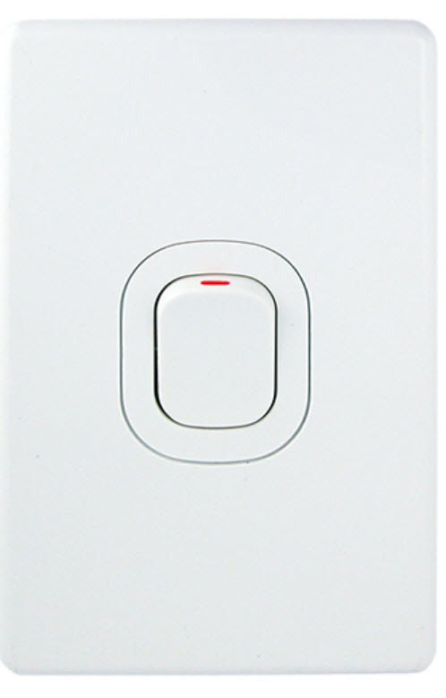 Clipsal Classic C2031D32-WE | 32Amp Double Pole Stove Isolator Switch