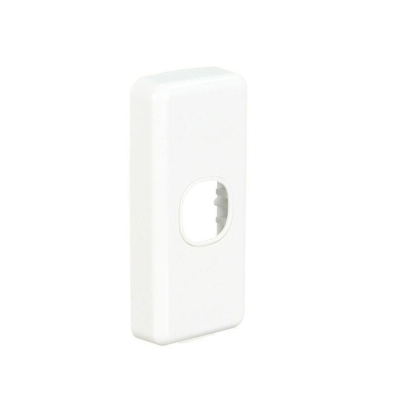 Clipsal Classic C2031-WE | 1 Gang Architrave Grid & Surround White