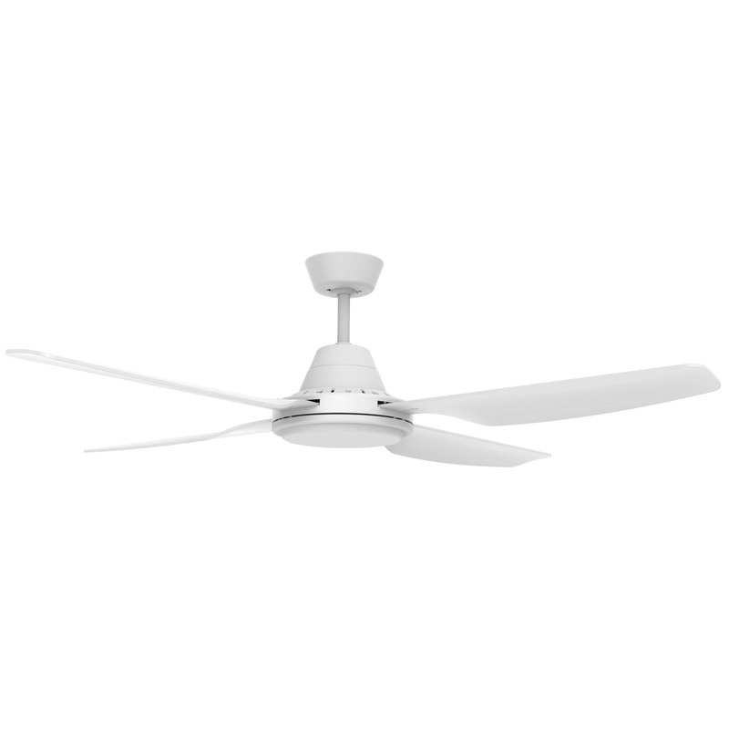 Clipsal 1300mm 'Caloundra' 4 Blade Ceiling Fan White | C4HS1300-WE ...