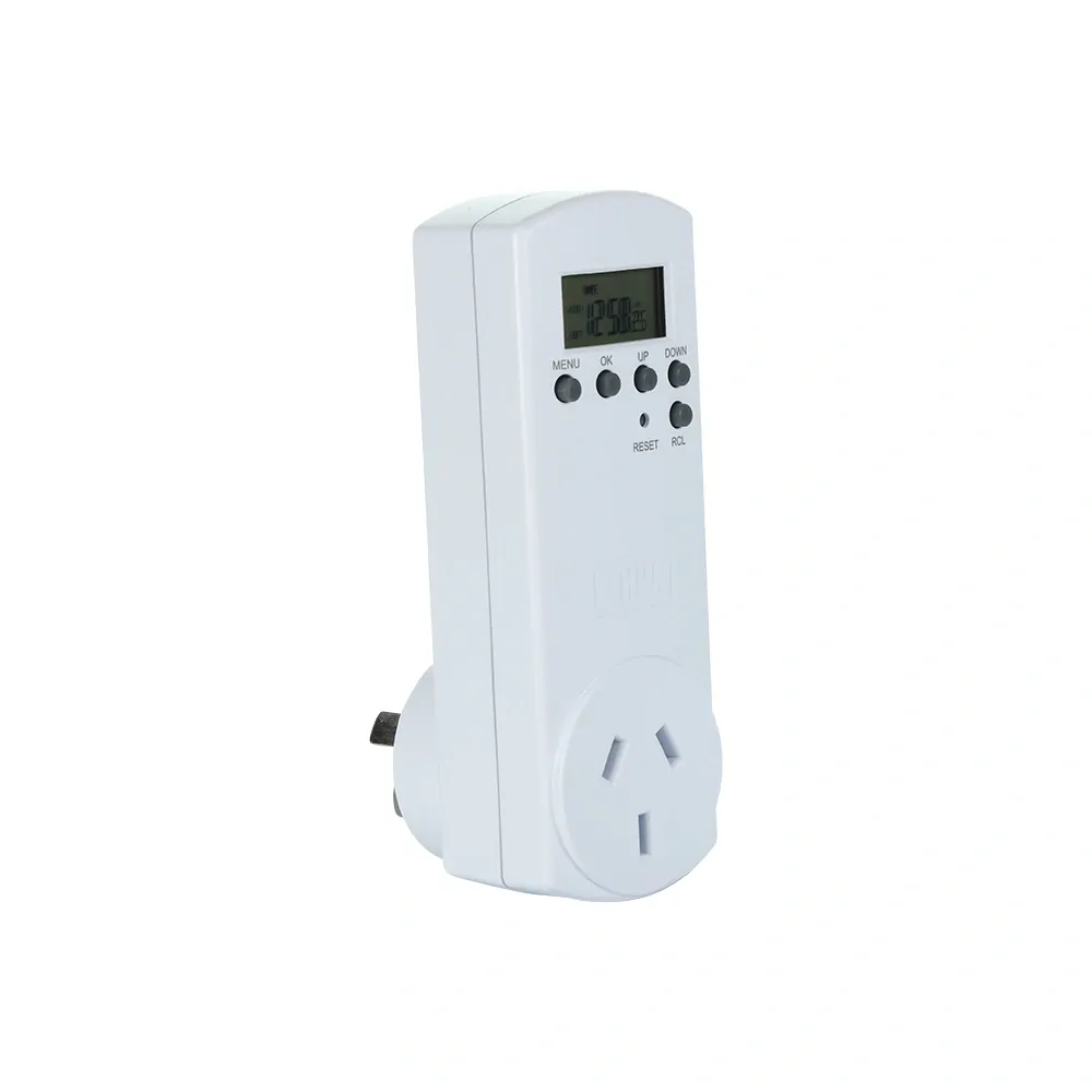 HPM D817SLIMDP | Slimline Digital 7 Day Timer 2 Pole 2400W | White