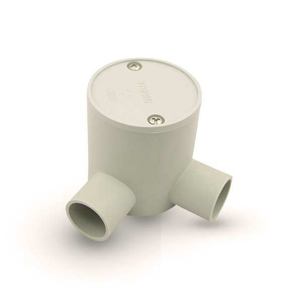 2 Way 20mm DEEP Right Angle Junction Box | DJB5-20