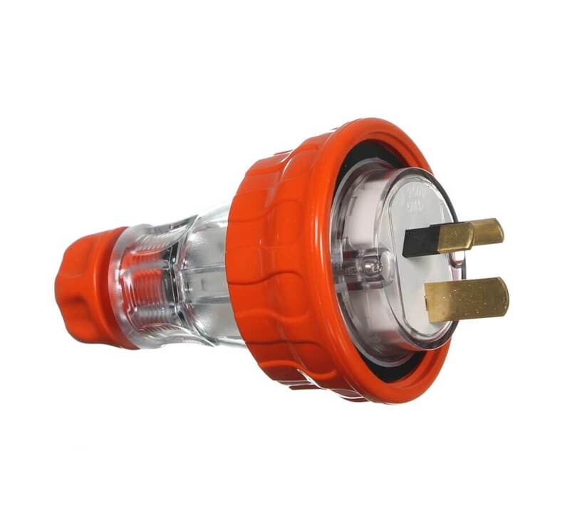 CLIPSAL EY56P315 EASY56 | Plug Straight 3 Flat Pin 15Amp IP66