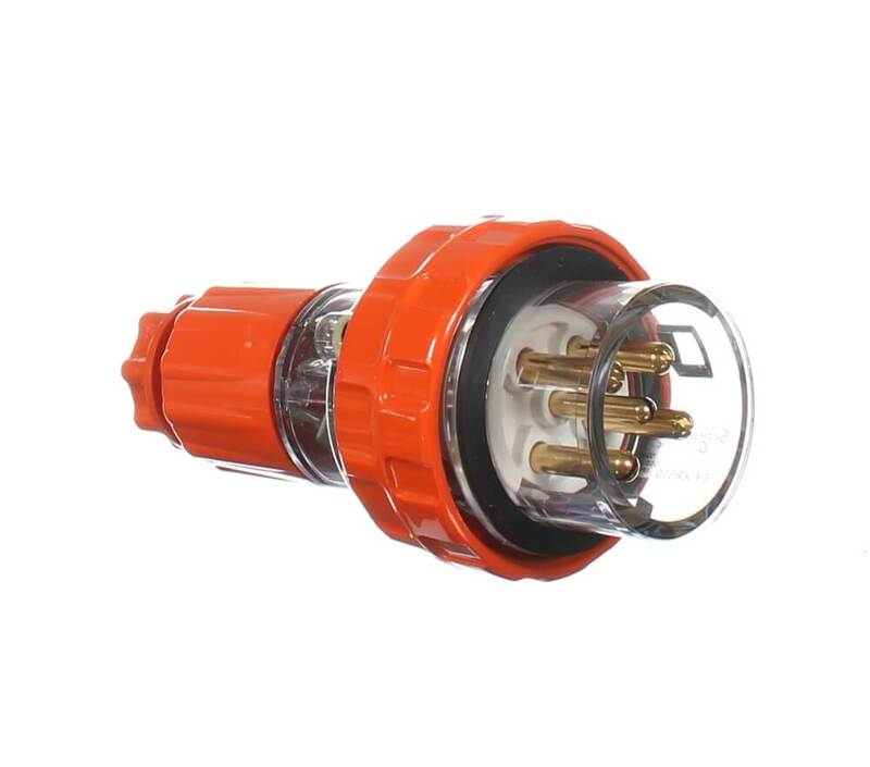 CLIPSAL EY56P510 EASY56 | Plug Straight 3Phase 10Amp 5Pin Round IP66