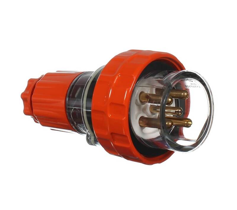 CLIPSAL EY56P520 EASY56 | Plug Straight 3Phase 20Amp 5Pin Round IP66