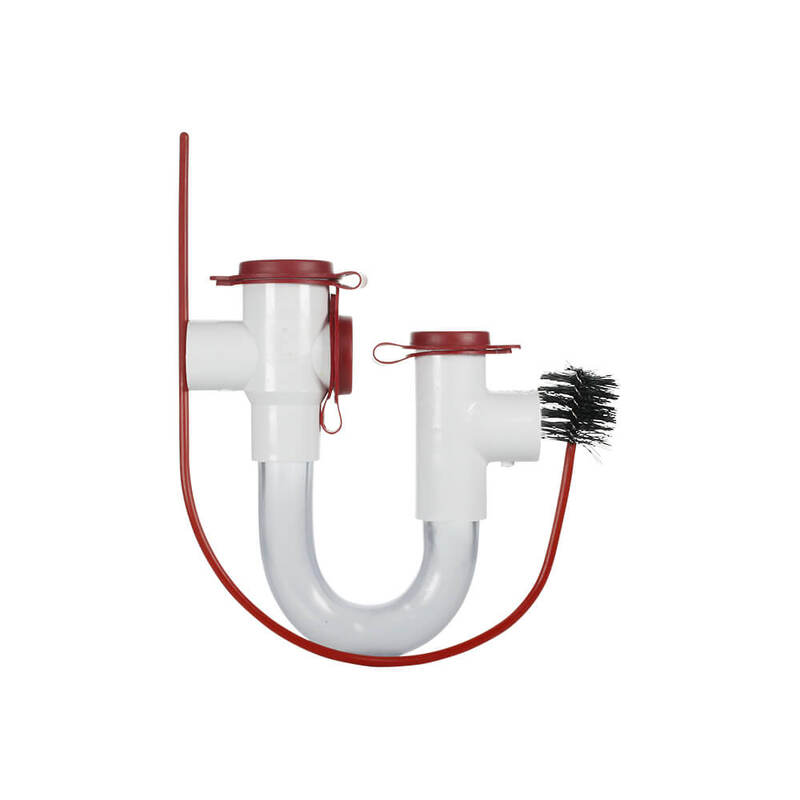 RectorSeal EZT113B | EZ Trap Kit with Cleaning Brush 20mm | Transparent