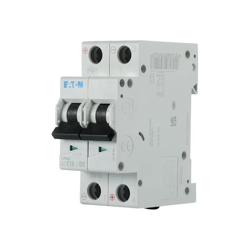 Eaton FAZ-C16-2-DC | 16A DC Circuit Breaker 2 Pole | 250V DC