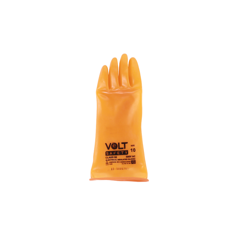 Volt Safety GLOVE00-G-10 | Class 00 Insulated Gloves 500V 280mm | Size 10