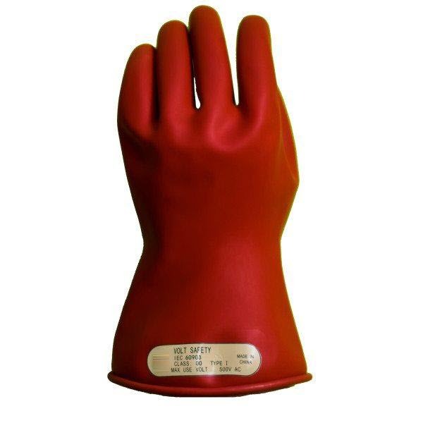 Class 00 Insulated Gloves 500v 280mm ASTM [Size: 10] | GLOVE00AS-10 ...