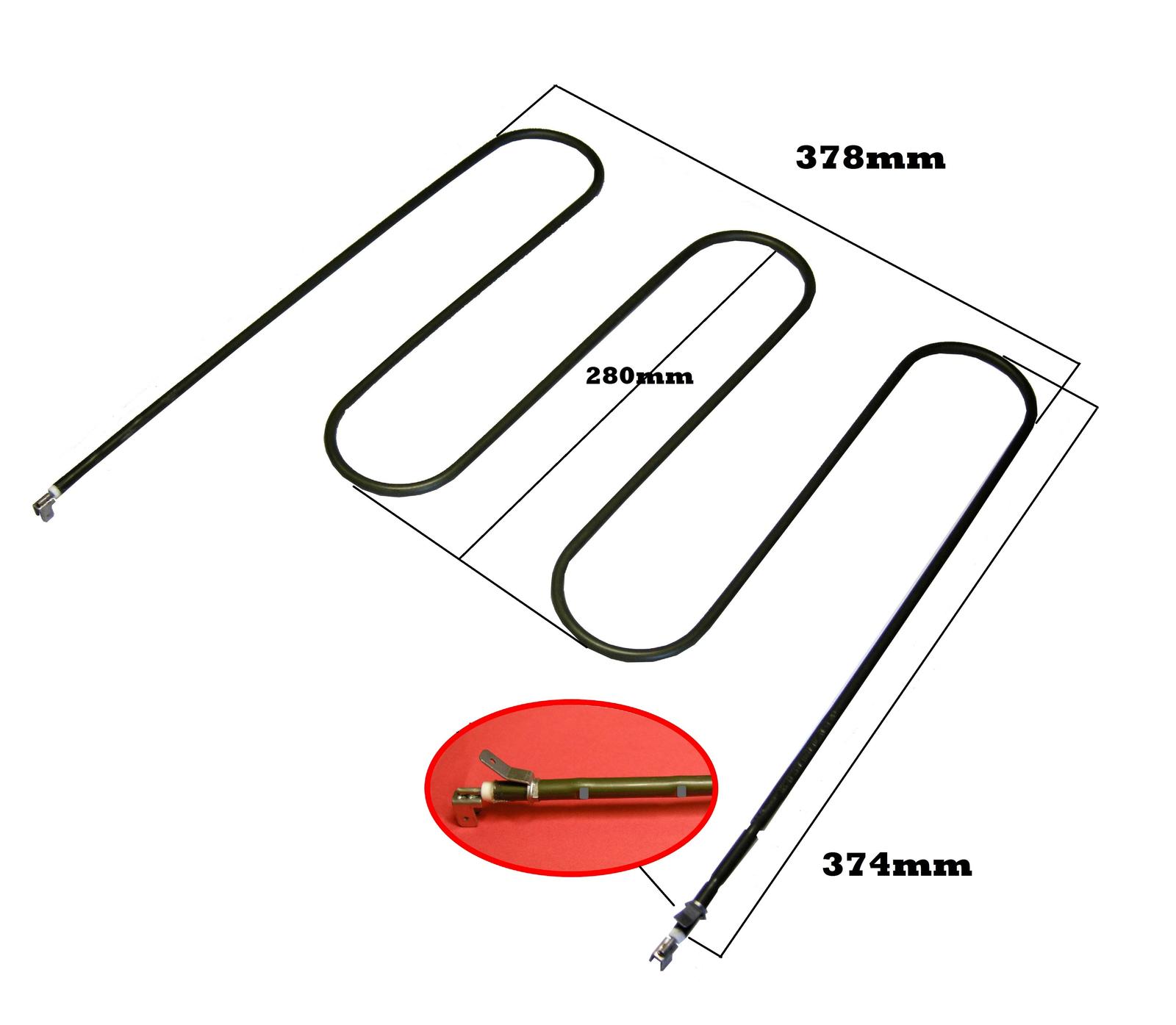 Grill Element 2200W | GRE-03 / 10319 / VU82C000 / 10322 / VU82G000 ...