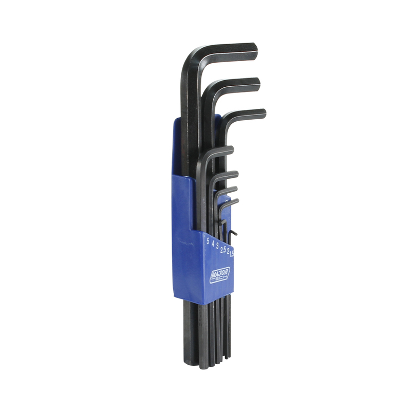 Major Tech HK0308 | 9 Piece Metric Hex Key Set