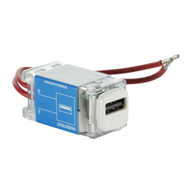 Cabac 5W USB Charger 3 wire 5.2V 1amp | HNS070UC - CABAC