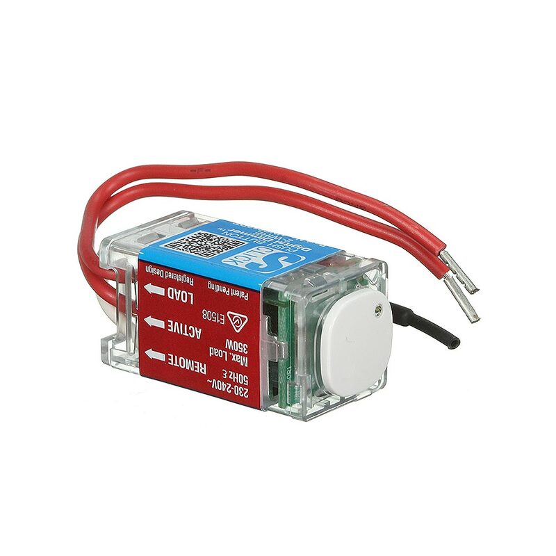 Cabac - Digital 2 wire Push Button Digital Dimmer White HNS610DT - CABAC