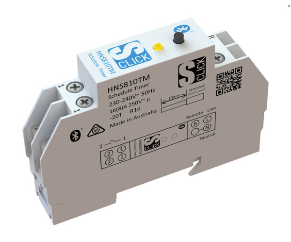 Cabac HNS810TM | Single Module Bluetooth Timer 16(8)amp 240v | 16 x 7 ...