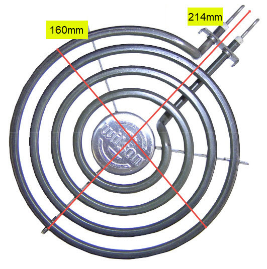 Hotplate Element 1800W HP-04 | 3501-10 - Suits TR-04 + TR-06 + DP-03 ...
