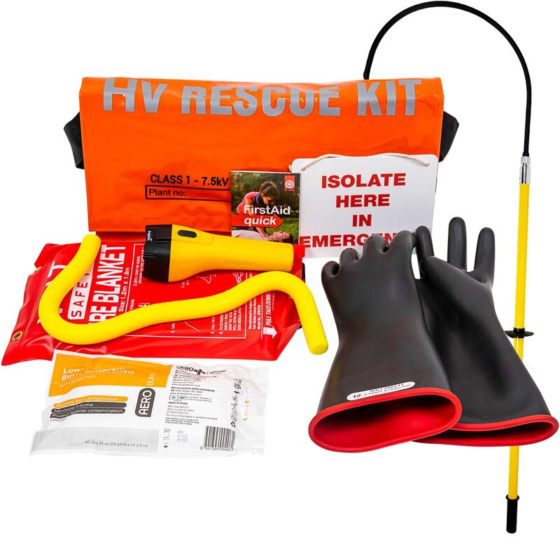 Volt Safety KIT-HVR-4 | High Voltage Switchboard Rescue Kit, Class 4 ...