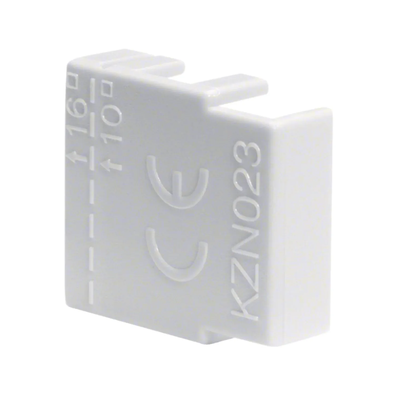 Hager KZN023 | Busbar End Cap 2P & 3P | 1 Buy
