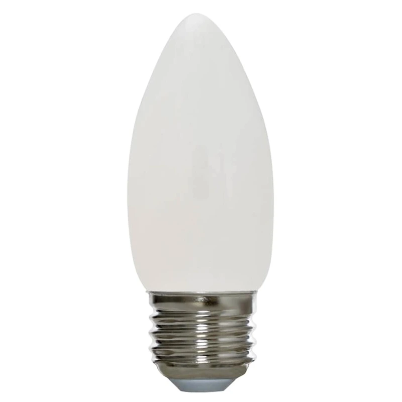 SAL LCA50E27D Candle Opal LED Bulb – 4W, Dimmable, E27, 5000K Daylight