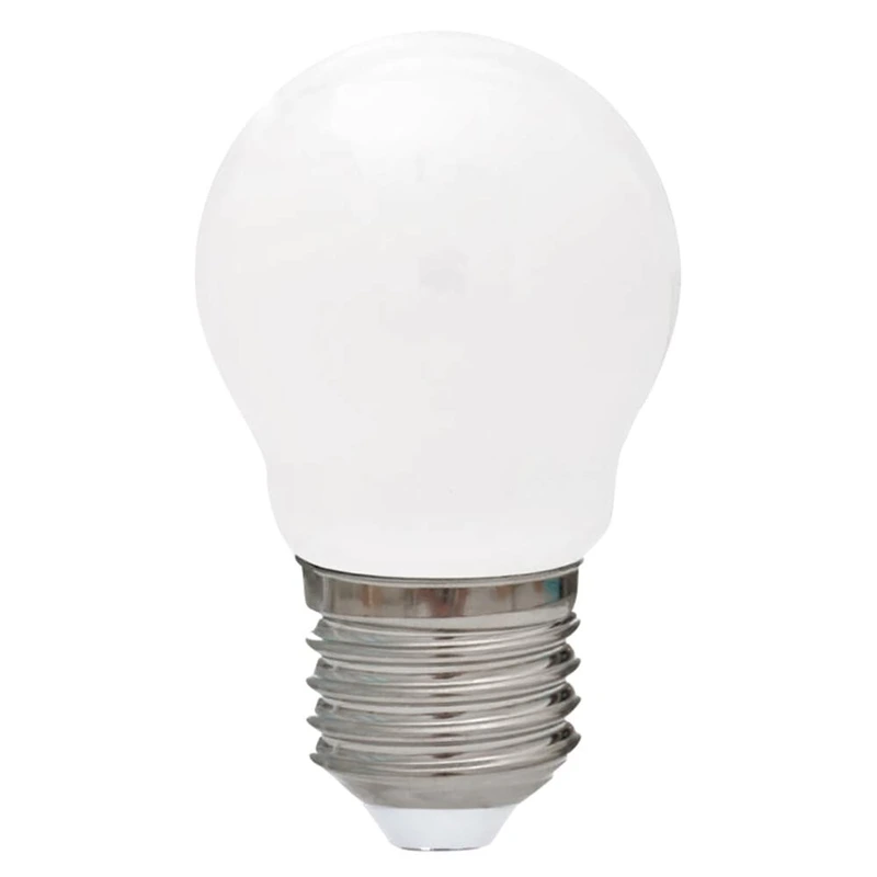 SAL LFR27E27D | Fancy Round Opal Bulb 4W Dimmable | E27 | Warm White