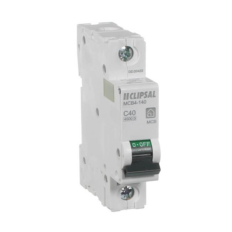 CLIPSAL MCB4-140 | 40amp Single Pole 4.5kA Circuit Breaker