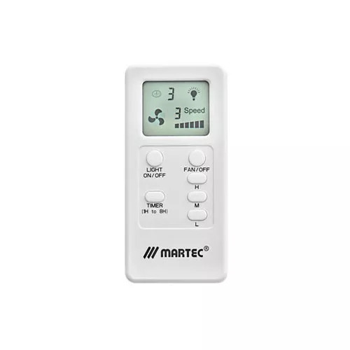 MARTEC MPREMS | Slimline LCD Ceiling Fan AC Remote Control