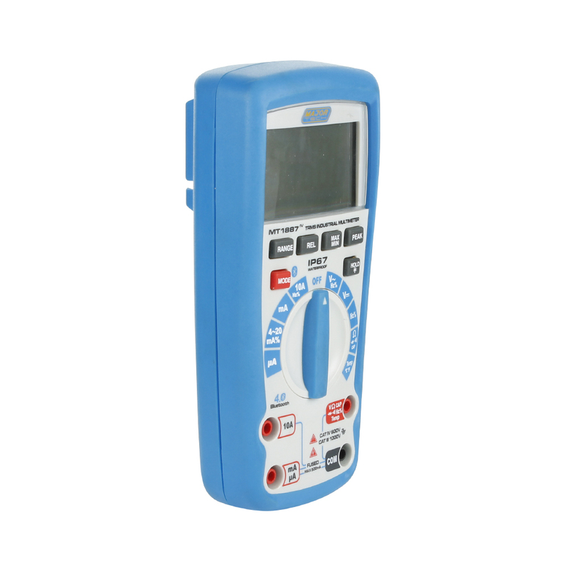 Major Tech MT1887 | 1500V DC IP67 True RMS Bluetooth Multimeter