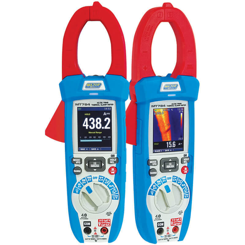Major Tech MT784 | 1500V DC Thermal Imaging Clamp Meter