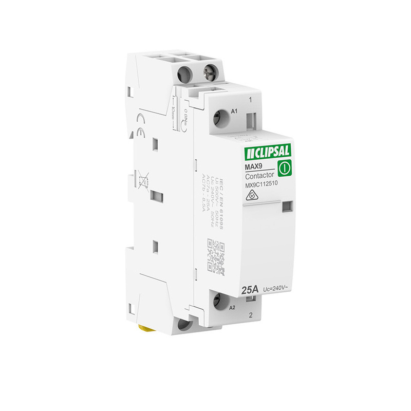 Clipsal MX9C112510 | MAX9 Contactor 25A 240V AC 1NO