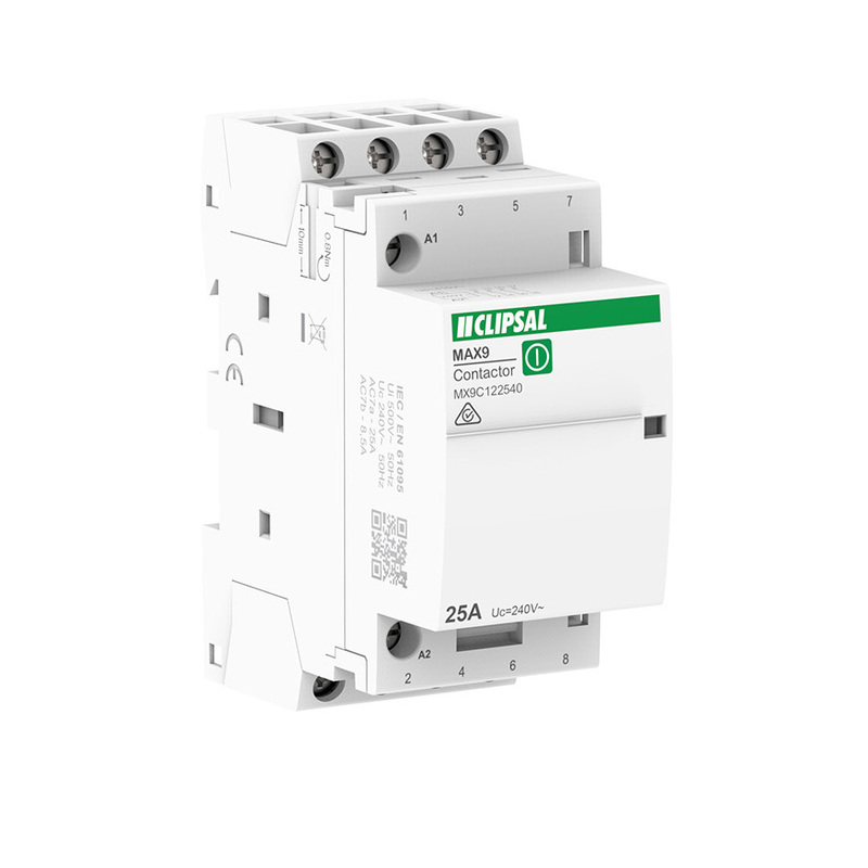 Clipsal MX9C122540 | MAX9 Contactor 25A 240V AC 4NO