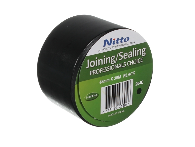NITTO NIT204EBK | Black Duct Tape PVC