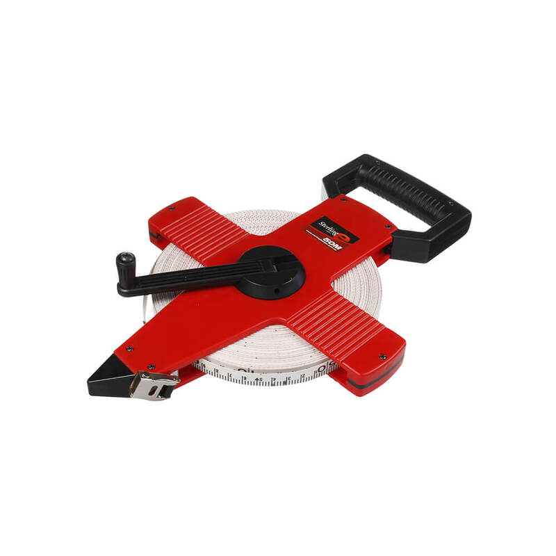 Sterling NP5013 | Open Case Fibreglass Tape Measure | 50 Metres